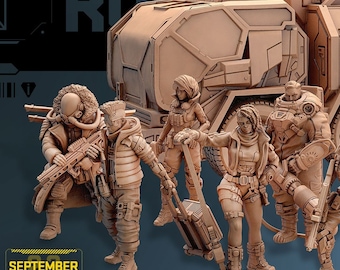 Cyberpunk Car Nomad Cybercar 28mm Miniatures for Tabletop Gaming ...