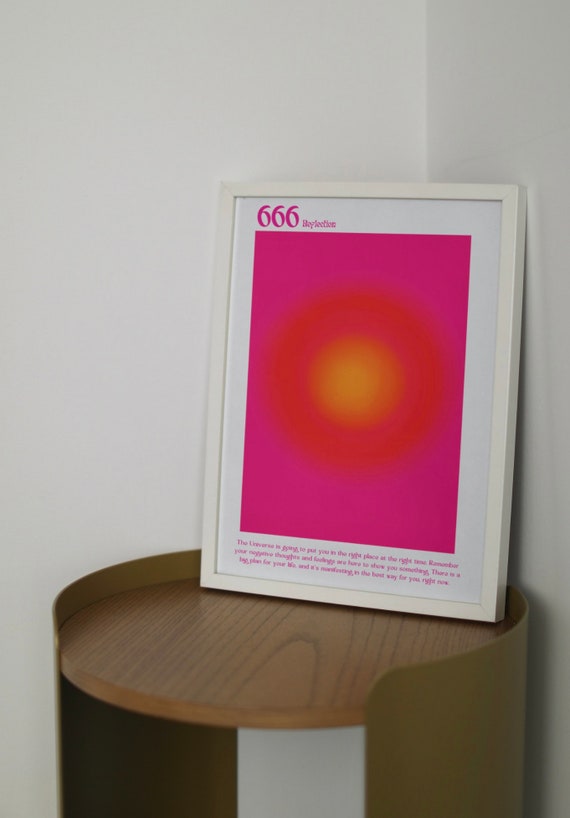 Angel Number 666 Poster Digital Download - Etsy