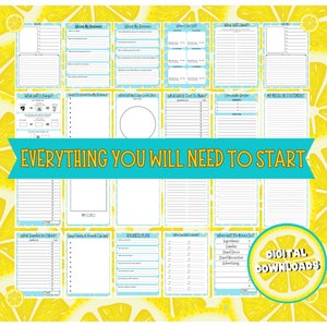 Lemonade Stand Business Plan for Young Entrepreneurs - Printable ...