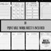Full Moon Ritual Worksheets|full Moon Planner|releasing|gratitude ...