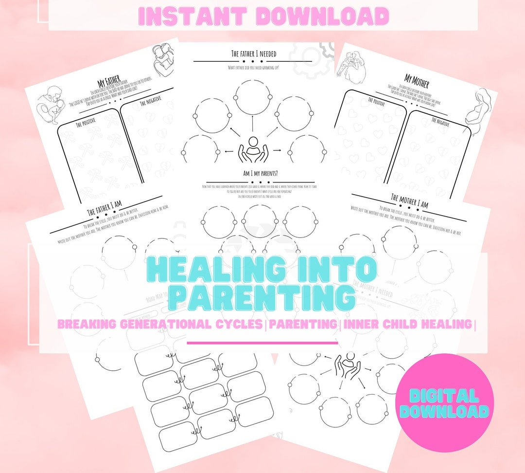 Healing Into Parenting Worksheets | Inner Child Worksheets ...