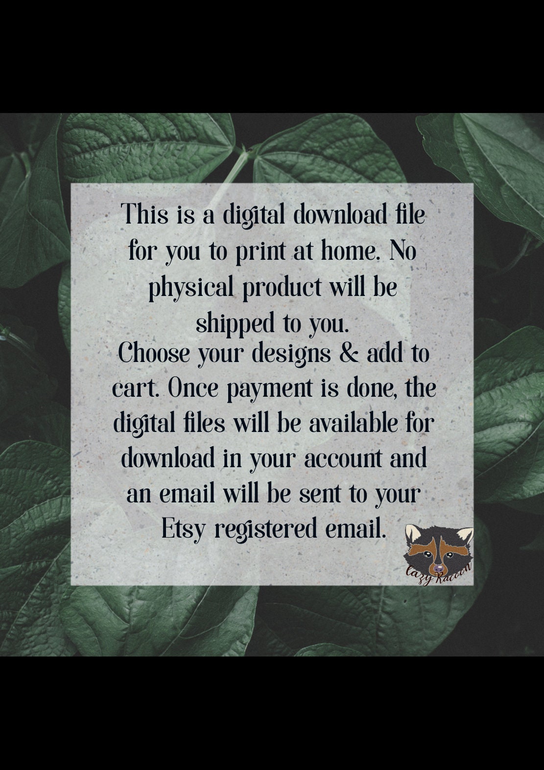 Printable Digital GOODBYE CARD, Digital Download and Printable, New ...