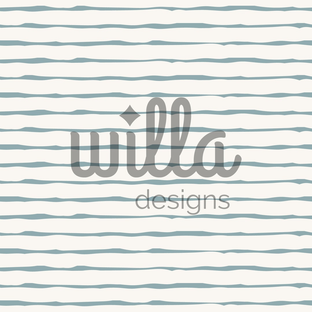 River Light Blue Stripes Seamless Pattern, Digital Stripes Seamless ...