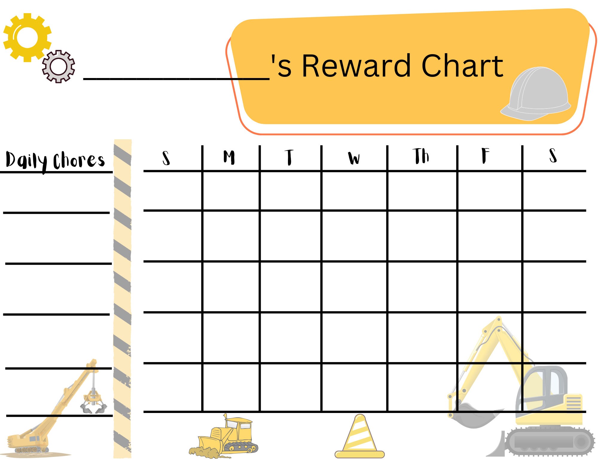 Toddler Boy Chore Chart Three Pack, Monster/sports/construction ...