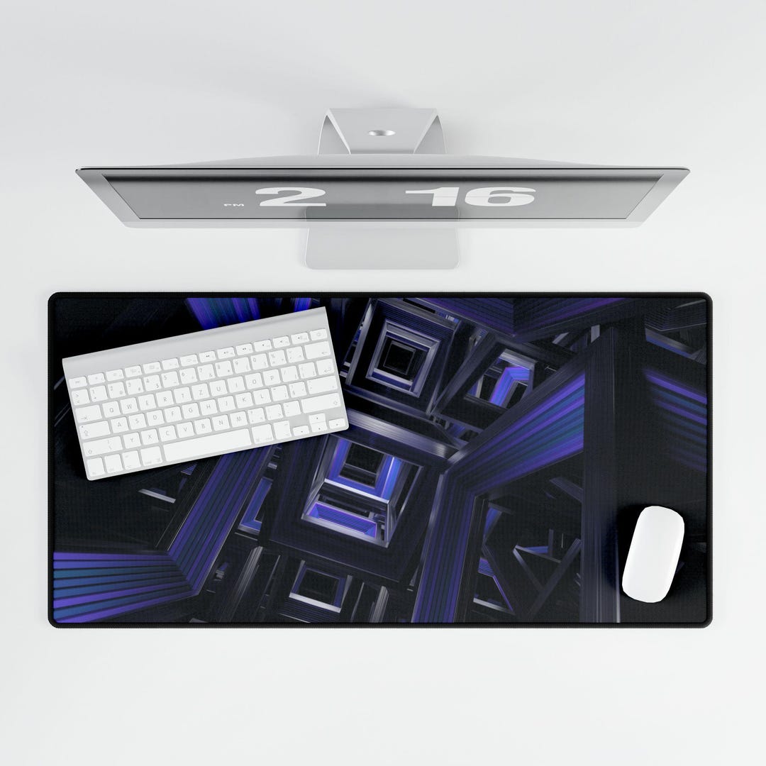 Mathematic Infinity Complex Endless Desk Mat Drawing Picture, Geometric ...