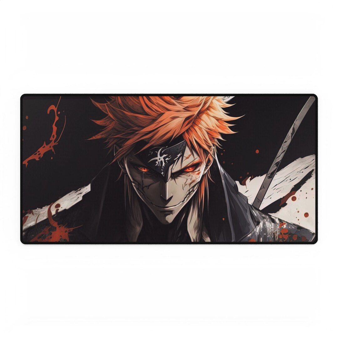 Unleash the Power of Ichigo Kurosaki on This Custom Fan Art Mouse Pad ...