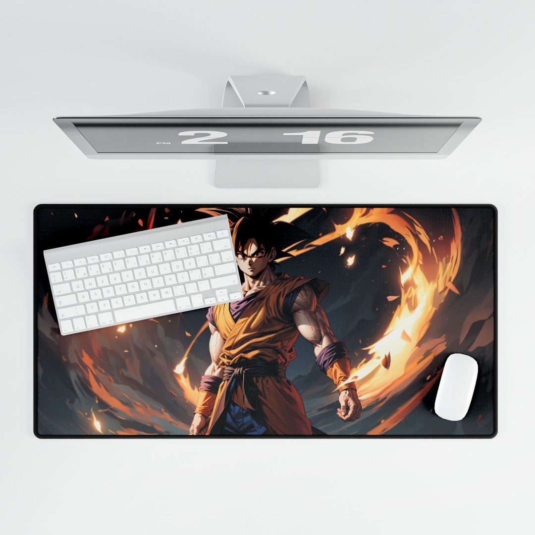Elevate Your Battle Zone With a Dragon Ball Z Desk Mat, the Ultimate ...