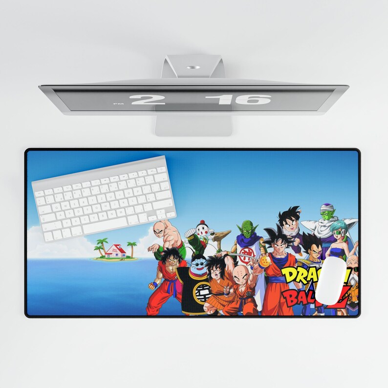 Transform Your Desk With a Dragon Ball Z Desk Mat Featuring Goku ...