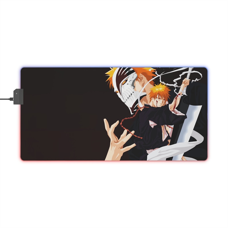 Unleash the Power: Ichigo Kurosaki Mouse Pad Bleach Edition. Elevate ...