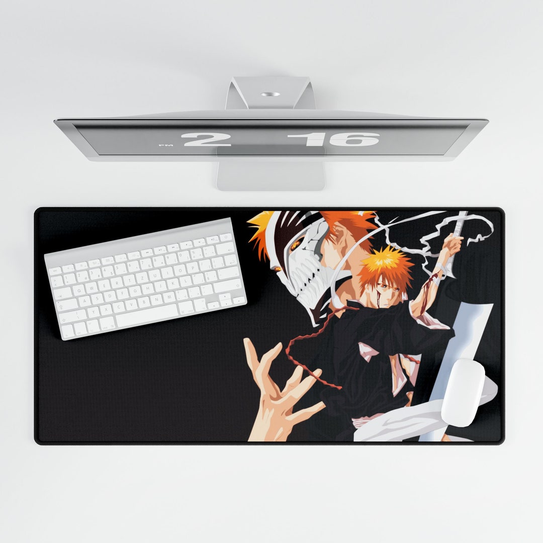 Unleash the Power: Ichigo Kurosaki Mouse Pad Bleach Edition. Elevate ...