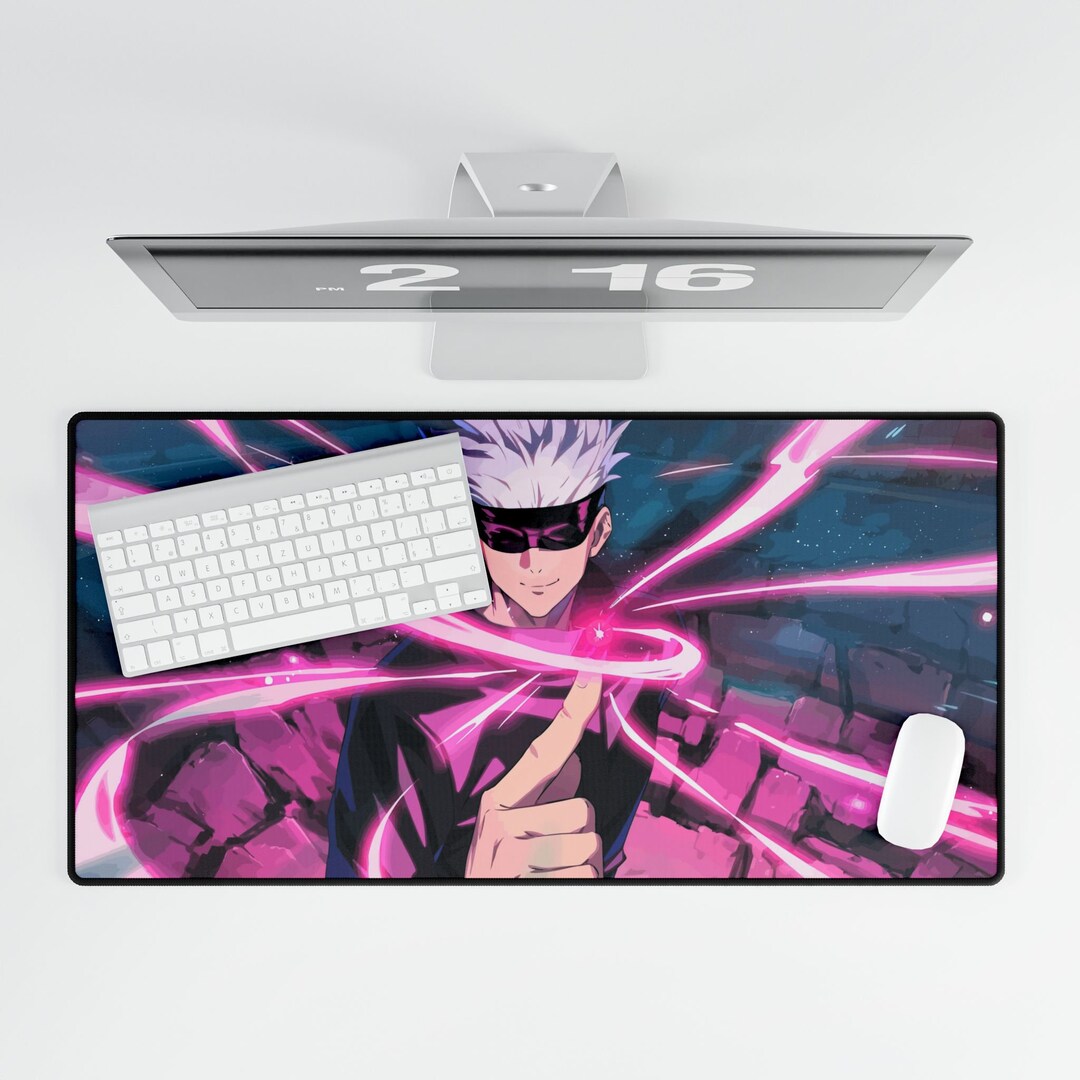 Satoru Gojo Mouse Mat Jujutsu Kaisen Anime Gaming Desk Pad Large High ...