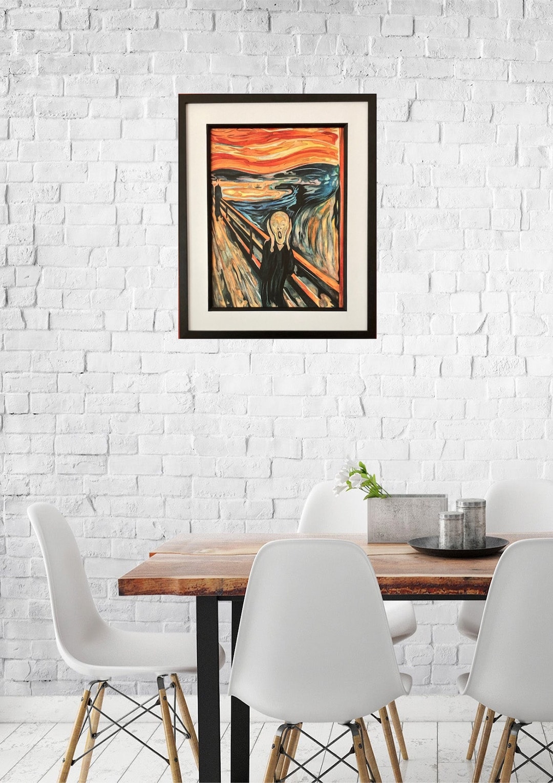 Edvard Munch the Scream, Famous Painting Classic Masterpiece for Living ...