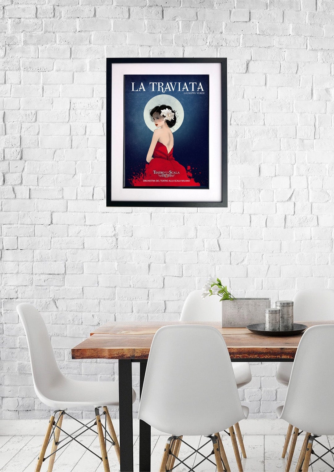 Italian Opera Wall Art. La Traviata by Giuseppe Verdi, World Famous ...