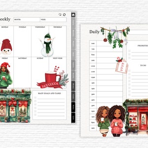 Goodnotes Christmas Digital Stickers Winter Sticker Sheet December ...