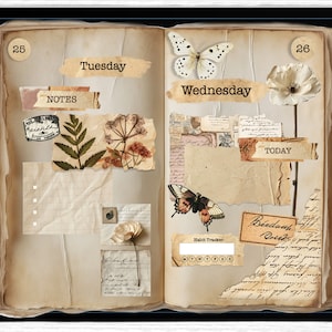 Digital Journal Stickers Bullet Journal Stickers for iPad Notability ...