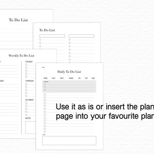 To Do List Goodnotes Template Daily Digital Task Tracker Weekly Task ...