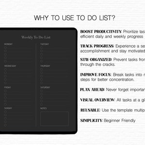 To Do List Goodnotes Template Daily Digital Task Tracker Weekly Task ...