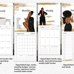 Digital Planner 2023 2024 Dated iPad Goodnotes Notability, Digital ...