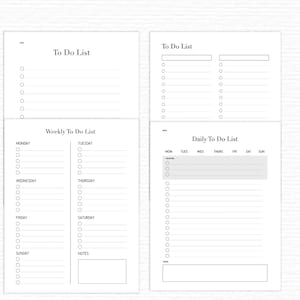 To Do List Goodnotes Template Daily Digital Task Tracker Weekly Task ...