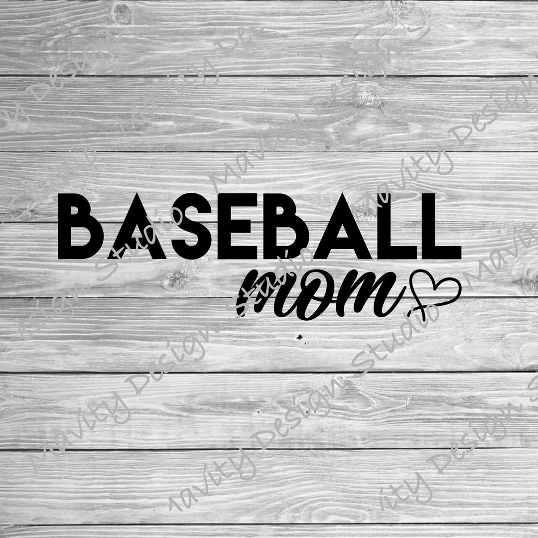 Baseball Mom SVG PNG: T-shirt Cricut File (digital Download) - Etsy
