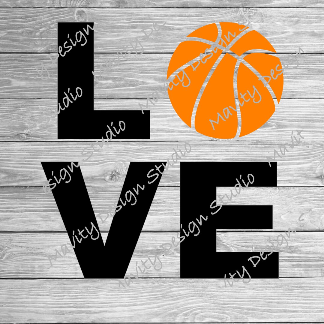 Basketball PNG for Tshirt | Love | Cute Basketball Svg for Cricut ...