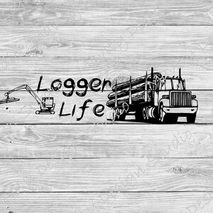 Logger Life SVG PNG: Lumberjack Arborist Design (digital Download) - Etsy