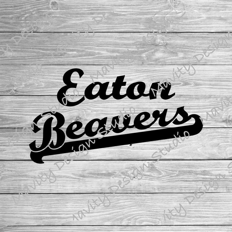 Eaton Beavers SVG Inappropriate Humor SVG for Silhouette - Etsy