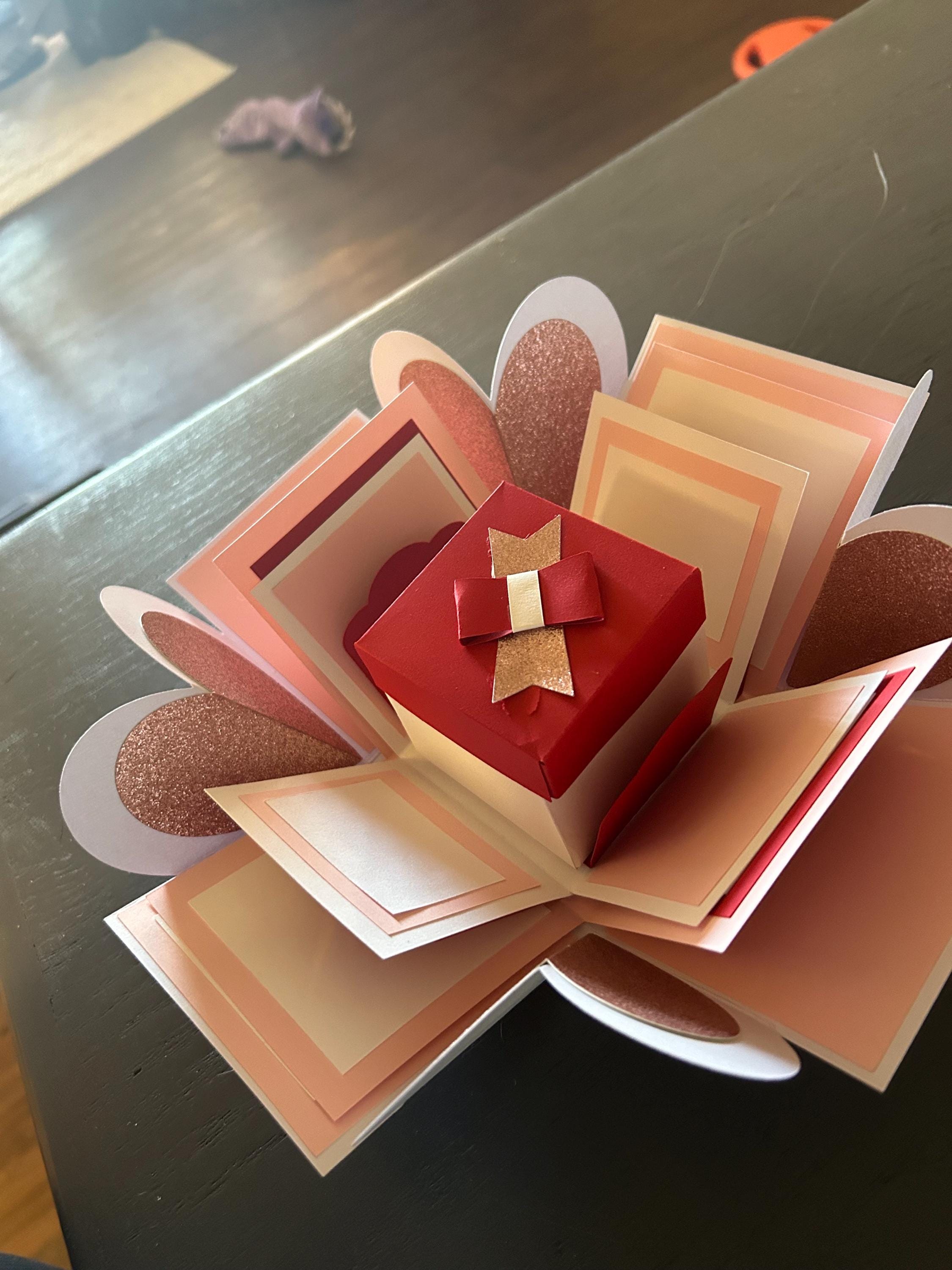 Valentine’s Day Pop up Gift Box! - Etsy