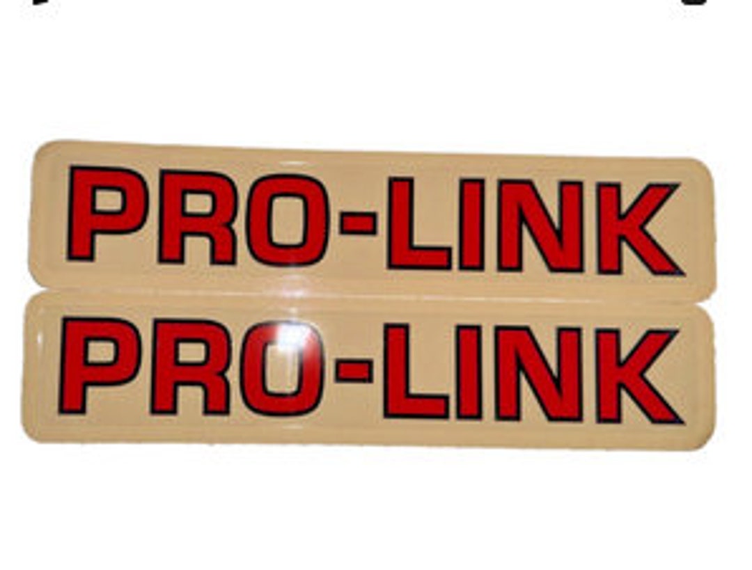 HONDA XR CR Swing Arm Clear Red/black Pro-link Prolink Decals Vintage Mx - Etsy