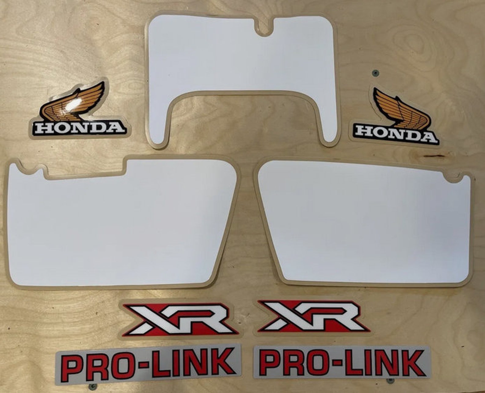 1982 HONDA Xr200r Xr200 9pc Graphics Setprolink Decals Vintage Mx - Etsy
