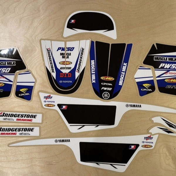 Yamaha Pw50 Sticker Kit - Etsy