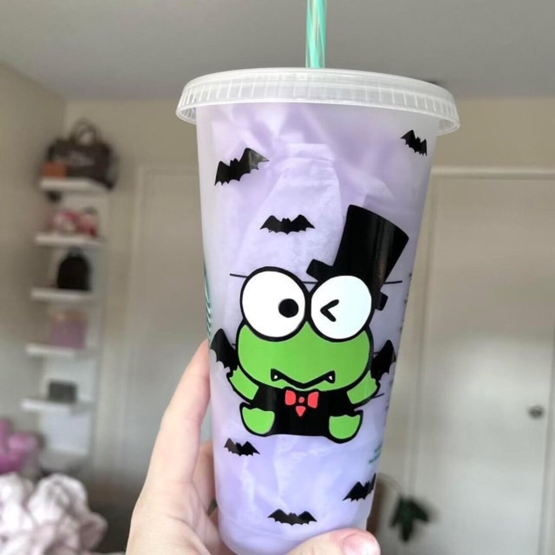 Keroppi Halloween Starbucks Cup - Etsy