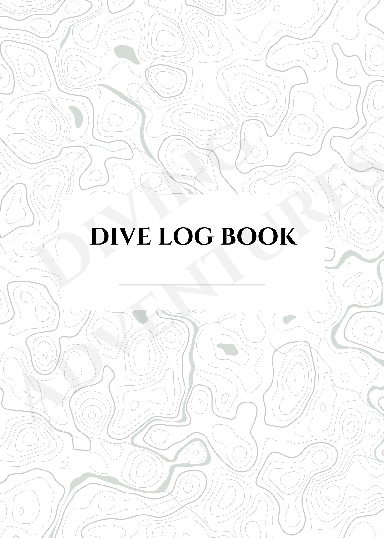 Recreational Dive Log Book Pages (US and Metric), Printable, Diving Log ...