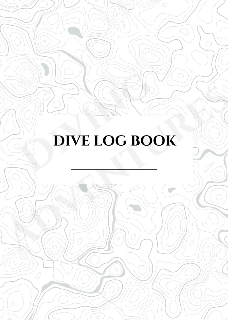 Recreational Dive Log Book Pages (US and Metric), Printable, Diving Log ...