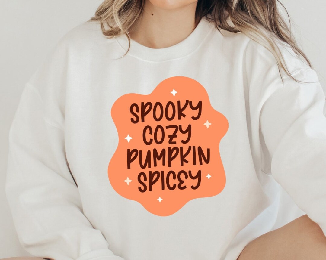 Spooky Pumpkin Spice Fall SVG for Cricut, HTV, DTF Transfers, Heat ...