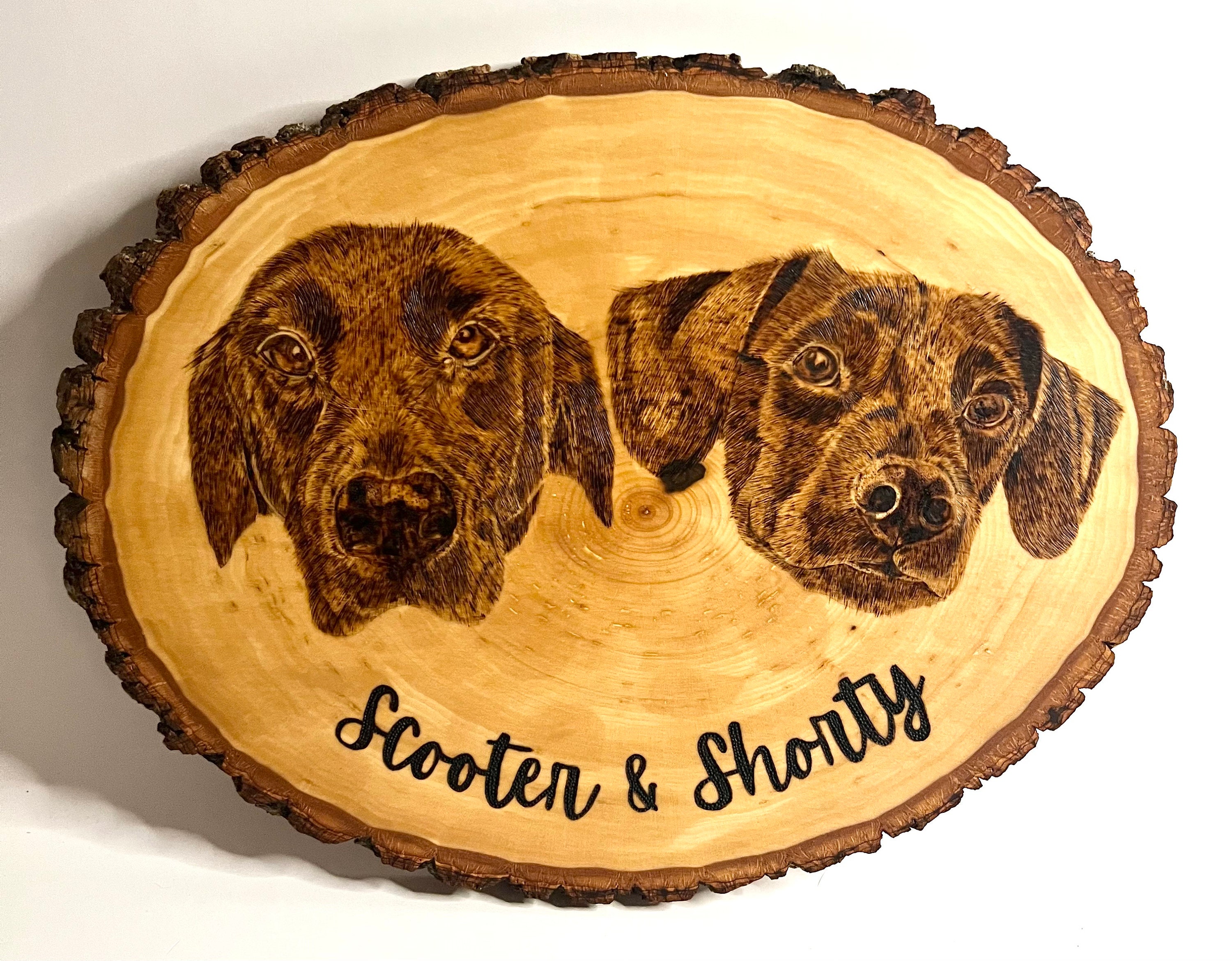 Personalized Custom Wood Burned Wall Hanging 13.5"x10.5" - Etsy