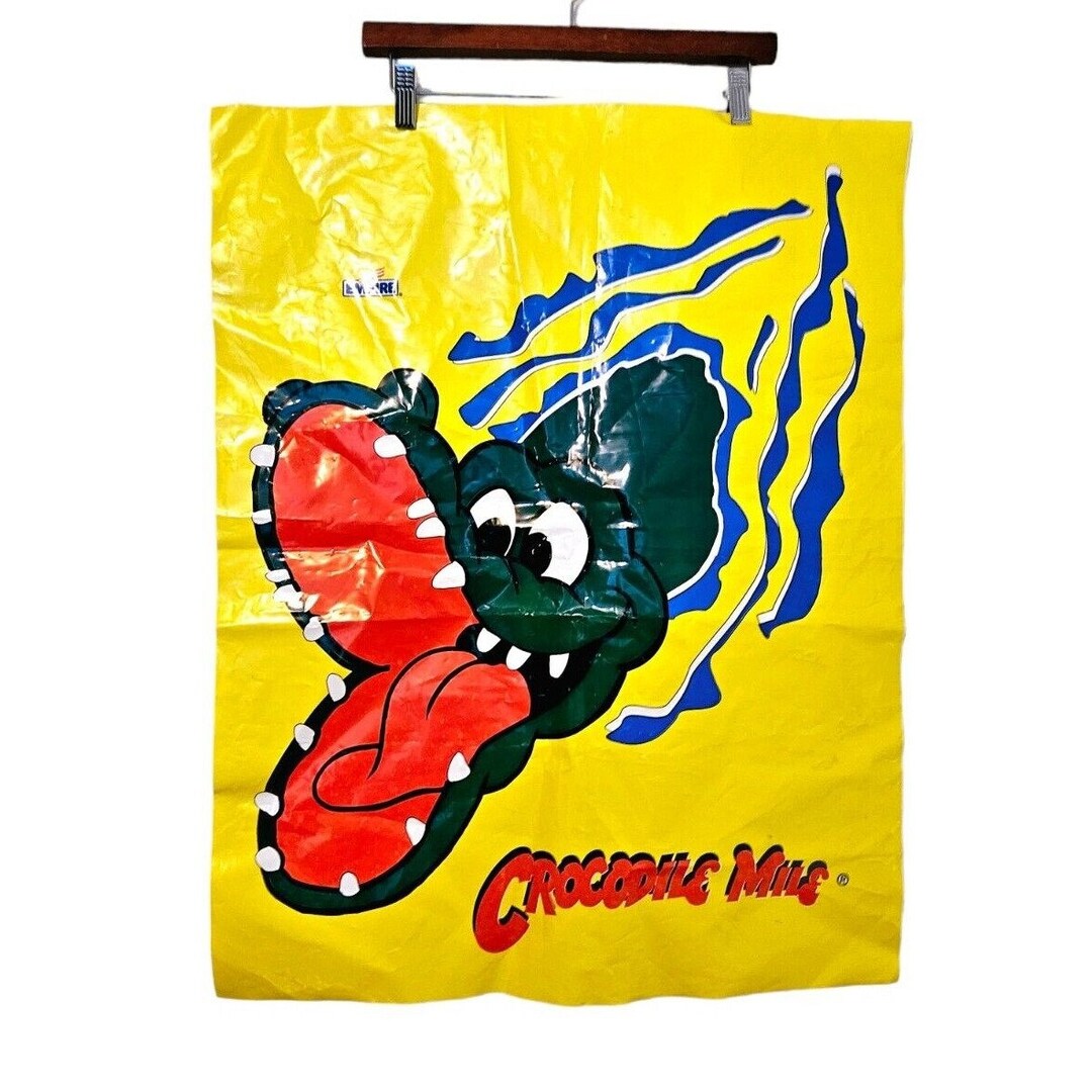 Vintage Crocodile Mile Sliding Mat ONLY Yellow 24 X 30 for Slip N Slide ...