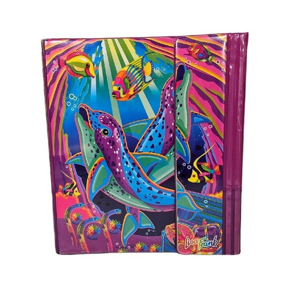 Lisa Frank Binder - Etsy