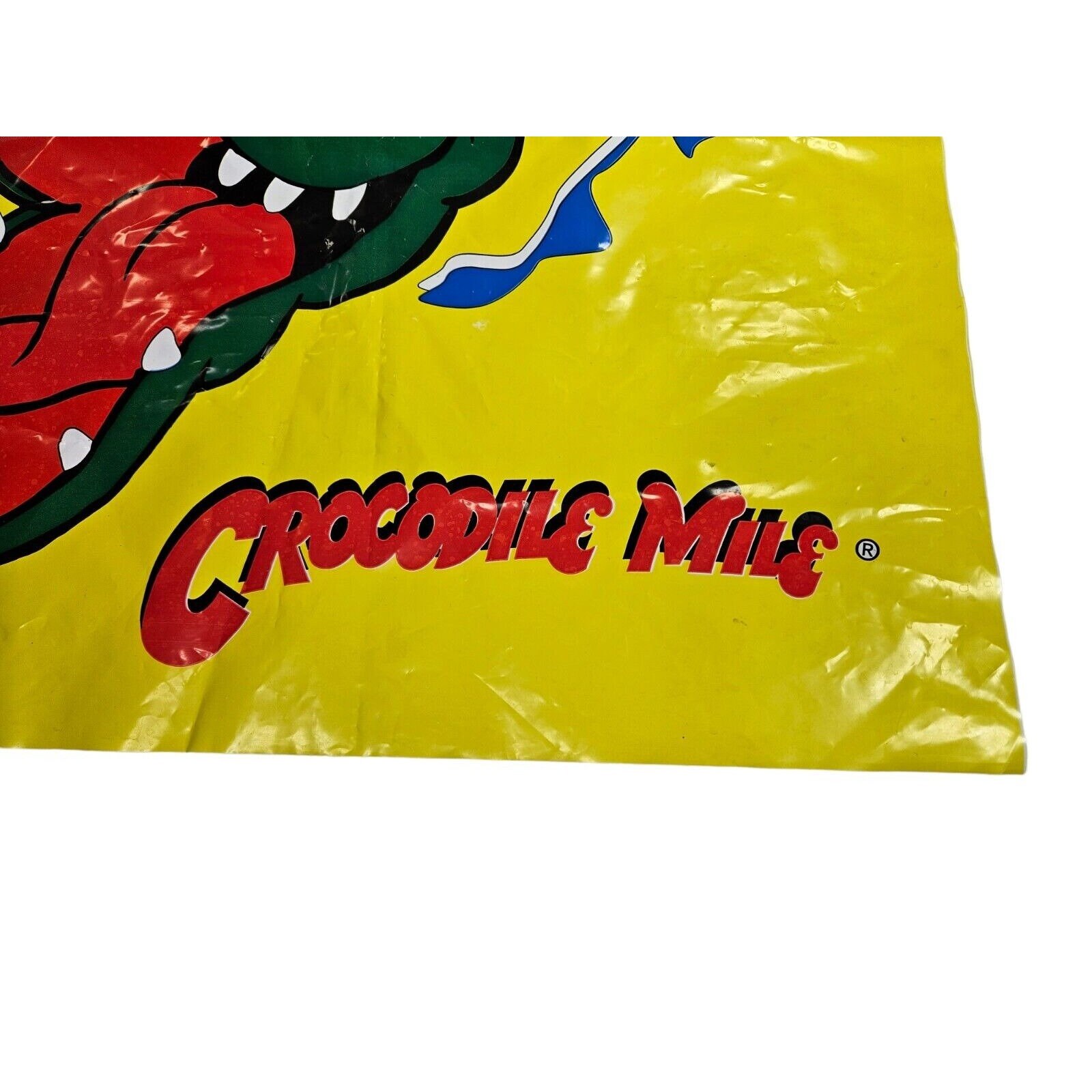 Vintage Crocodile Mile Sliding Mat ONLY Yellow 24 X 30 for Slip N Slide ...