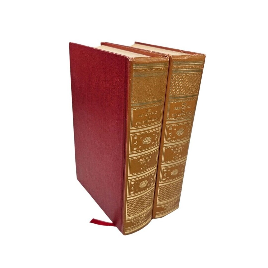 The Rise and Fall of the Third Reich Vol 1 & 2 International - Etsy