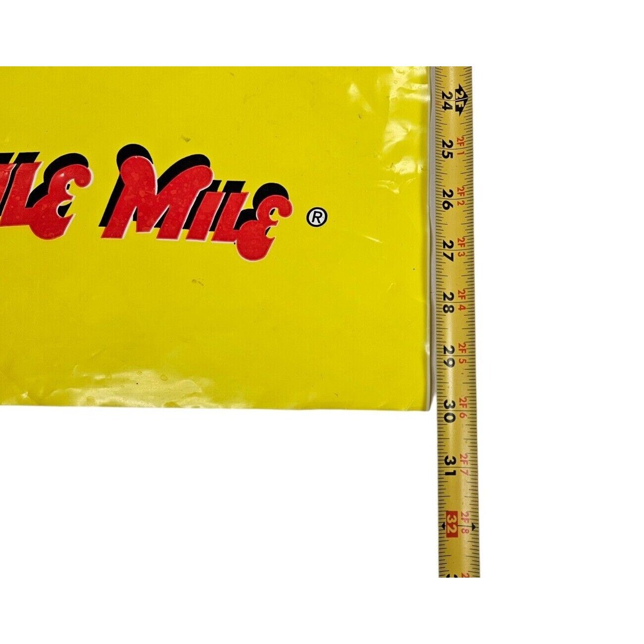 Vintage Crocodile Mile Sliding Mat ONLY Yellow 24 X 30 for Slip N Slide ...