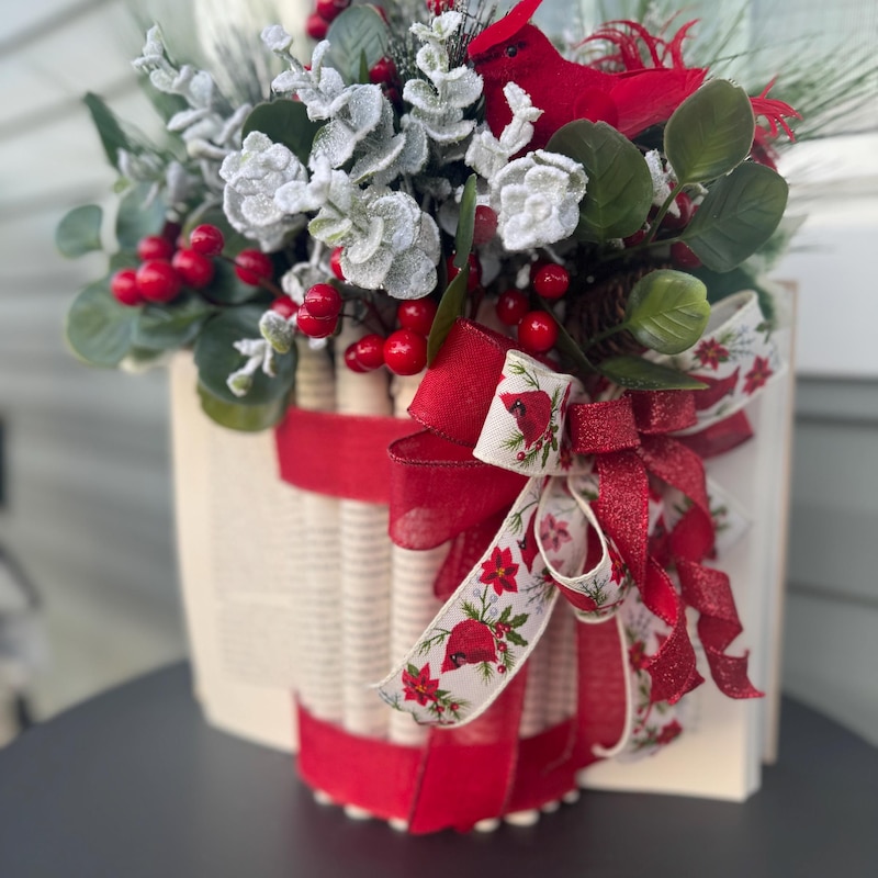 Cardinal Table Decor - Etsy