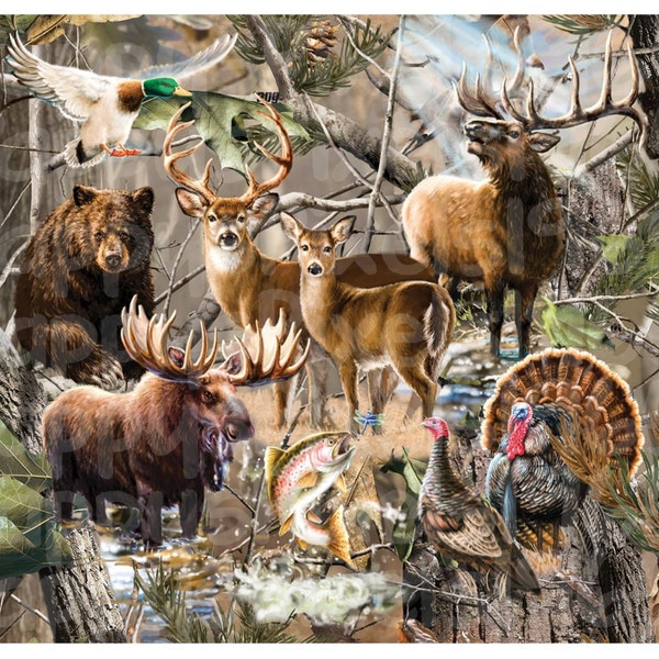 Moose Hunting - Etsy