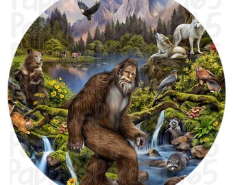 Bigfoot Sasquatch Png - Etsy