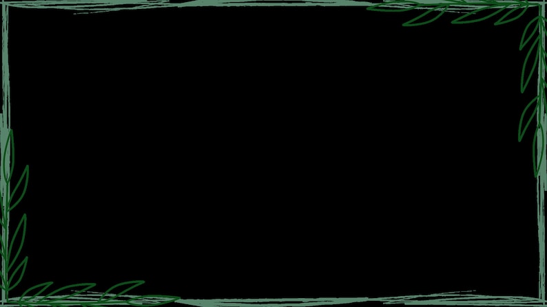 Cute Palm Tree Animated Twitch Overlay - Etsy