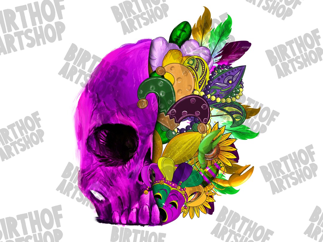 Mardi Gras Png, Mardi Gras Skull Png,skull Png, Mask Png, Crawfish Png ...