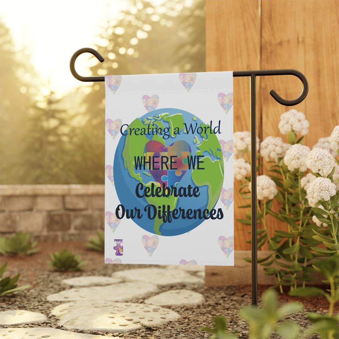 Celebrate Our Differences - Garden & House Banner in 2 Sizes - Etsy