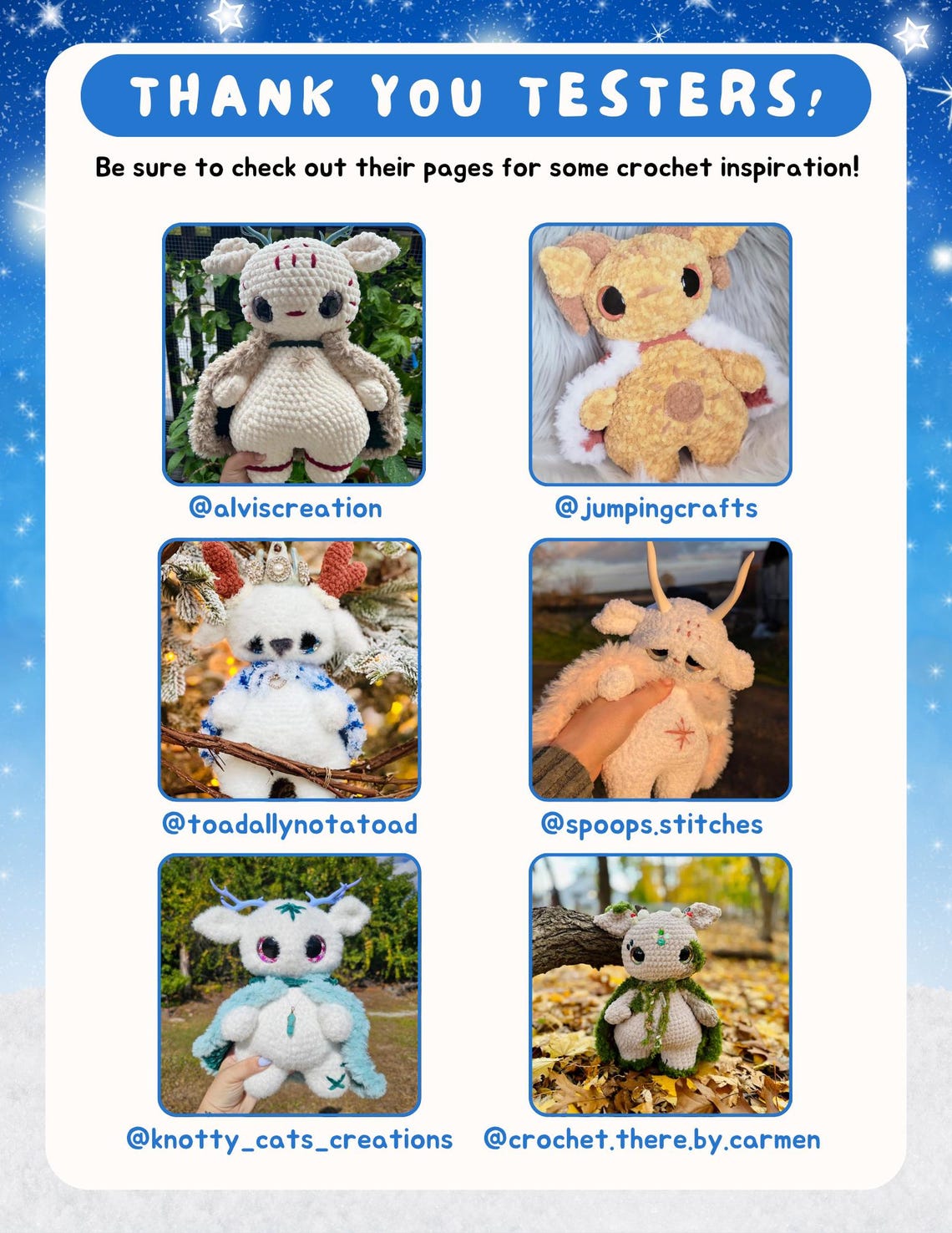 Lumi the Winter Guardian, PDF Digital Download for Amigurumi, DIY Cute ...