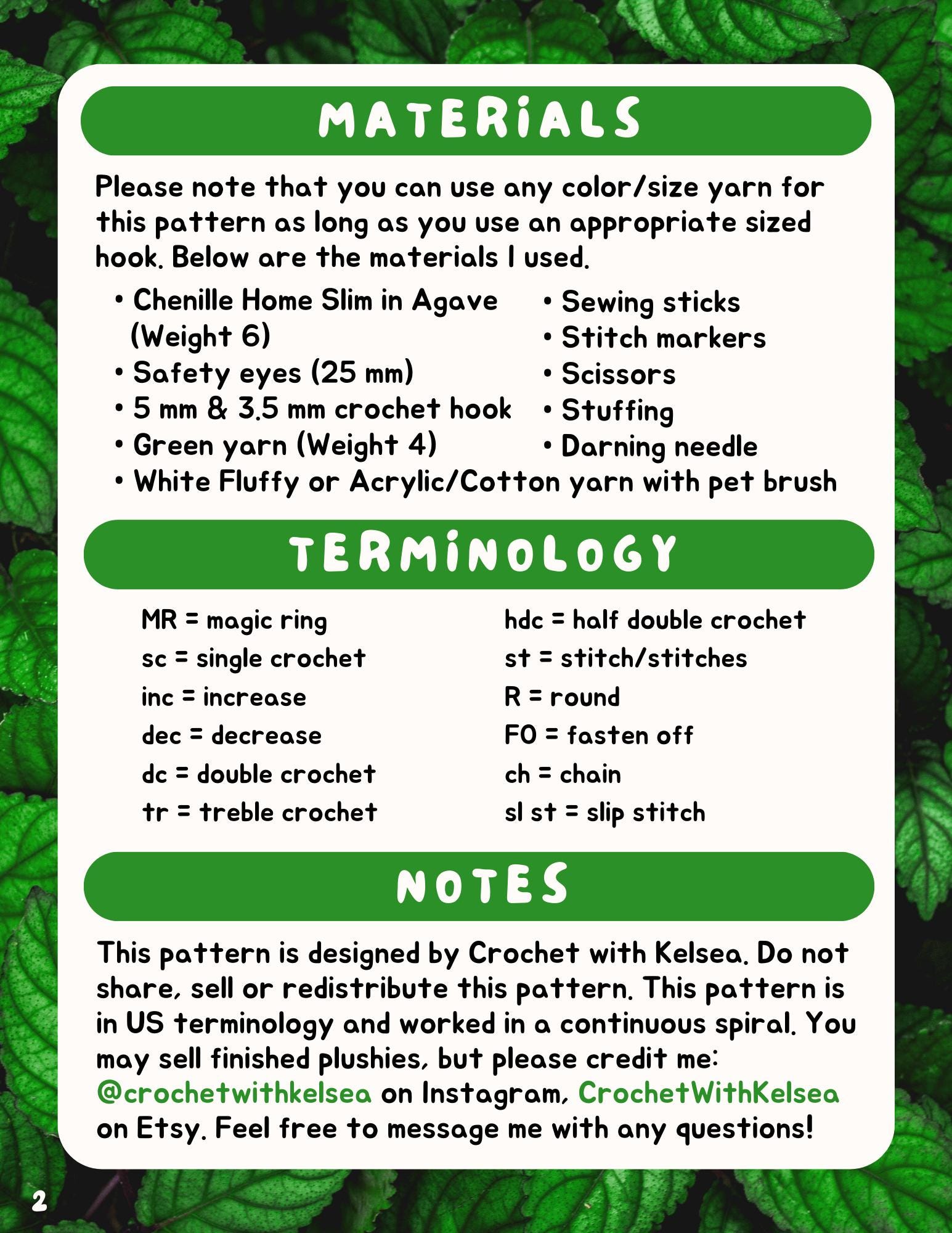 Leif the Garden Sprite Crochet Pattern, PDF Digital Download for ...