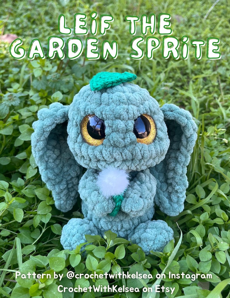 Leif the Garden Sprite Crochet Pattern, PDF Digital Download for ...
